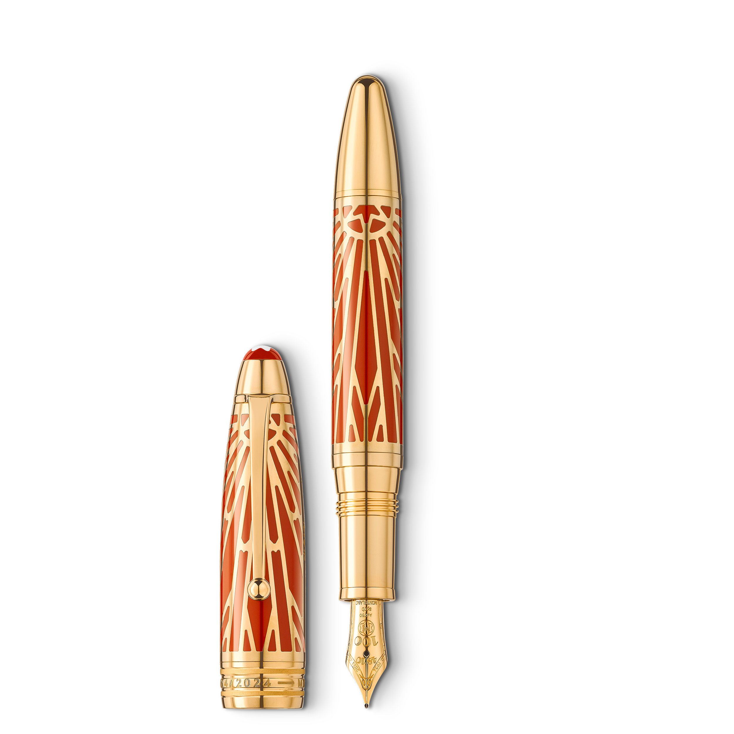 قلم حبر سائل M مايسترشتوك مجموعة ذا أوريجين سوليتير لوغراند Sar Montblanc® Sa